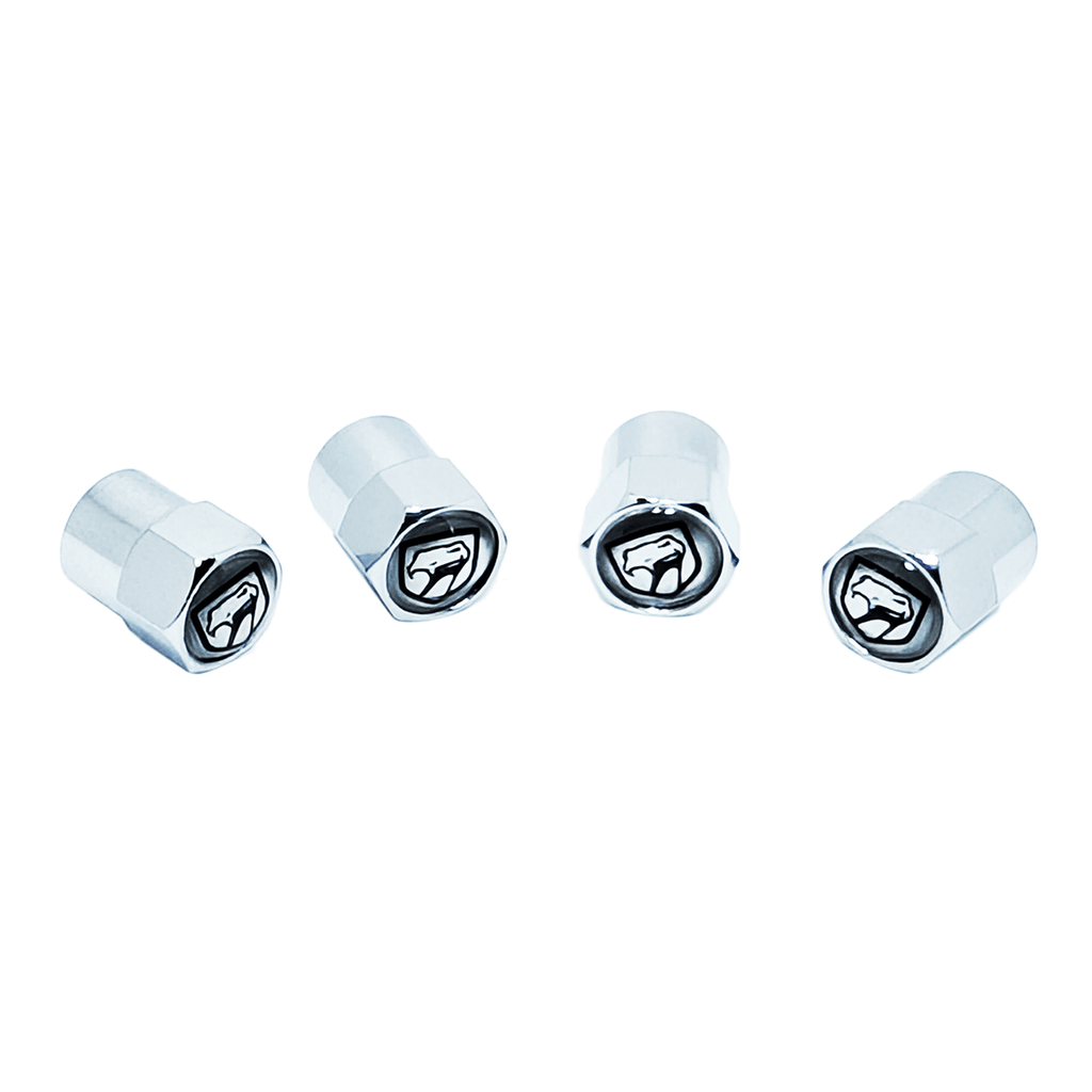 Chrome Valve Stem Tire Caps, Style: Viper
