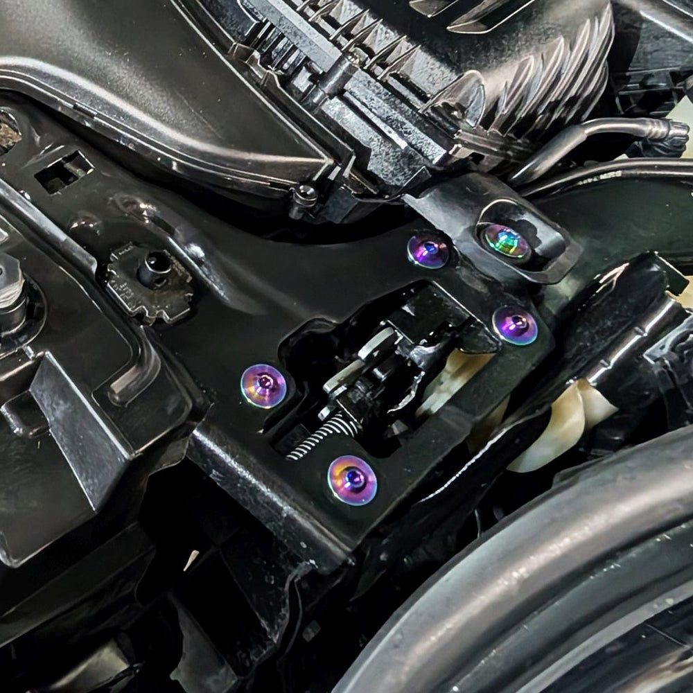 ZSPEC Hood Latches Titanium Hardware Kit for the '22+ Mini Cooper F56s