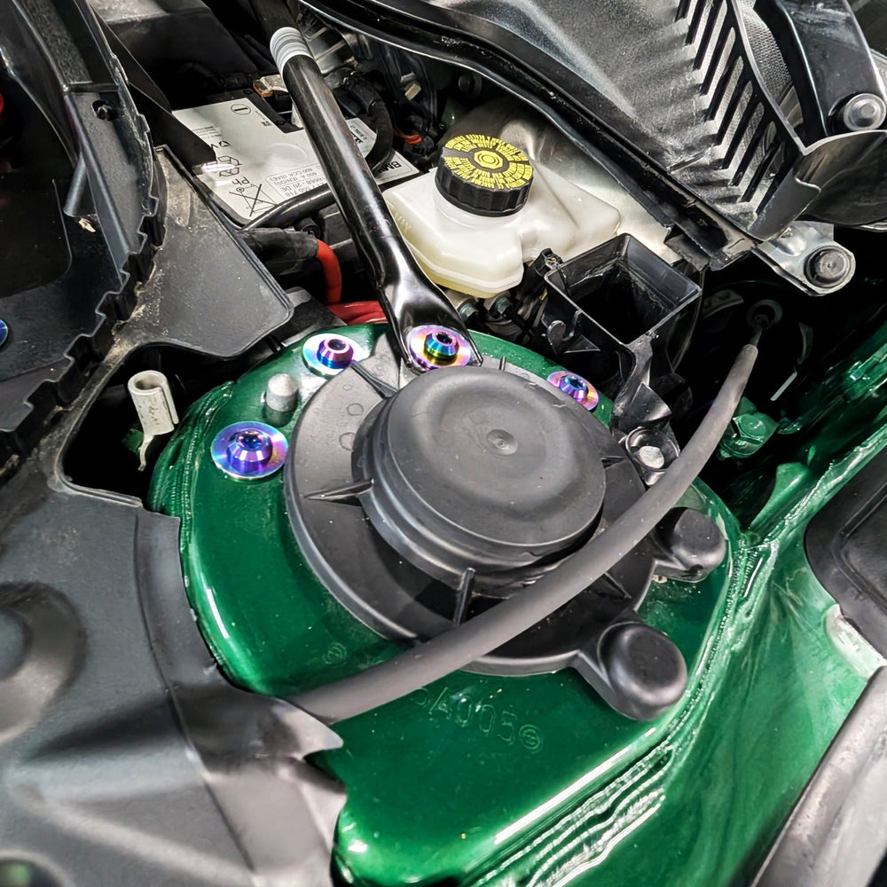 ZSPEC Struts & Strut-Braces Titanium Hardware for '22+ Mini Cooper F56