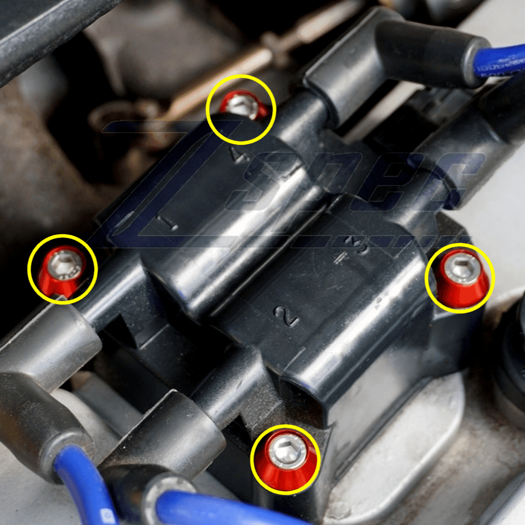 ZSPEC Dress Up Bolts® Coil Fasteners for '03-05 Dodge Neon SRT-4