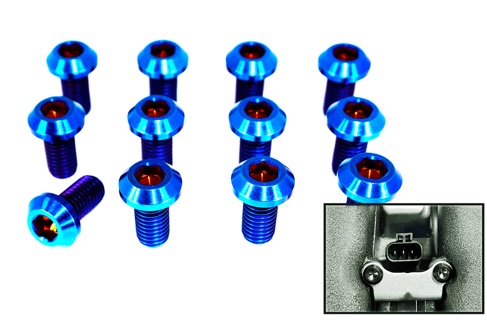 ZSPEC Coil Brackets Dress Up Bolts Fastener Kit, 300zx Z32, Titanium