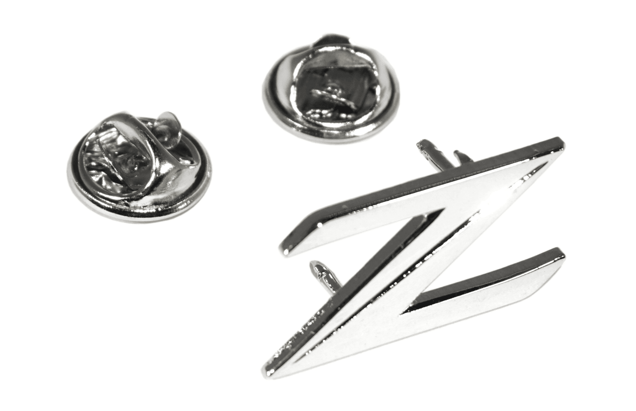 ZSPEC Lapel/Hat Pin - Nissan Z34 370z Z-Style, Chrome