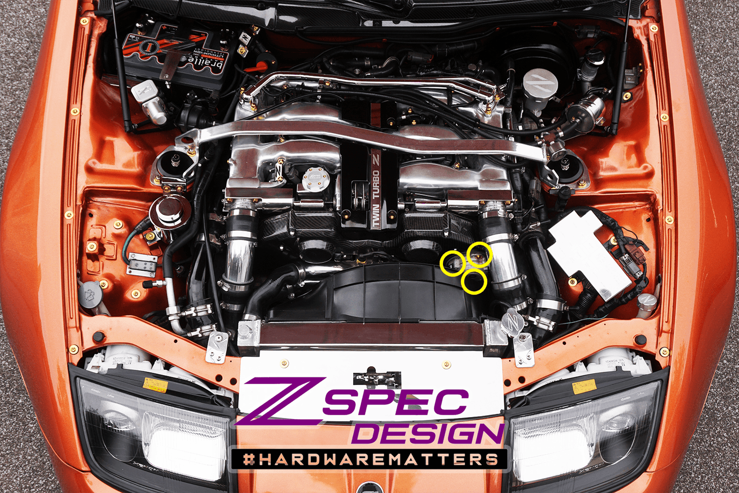 ZSPEC Crank Angle Sensor CAS Bolts Nissan Z32 300zx & Skyline GT-R